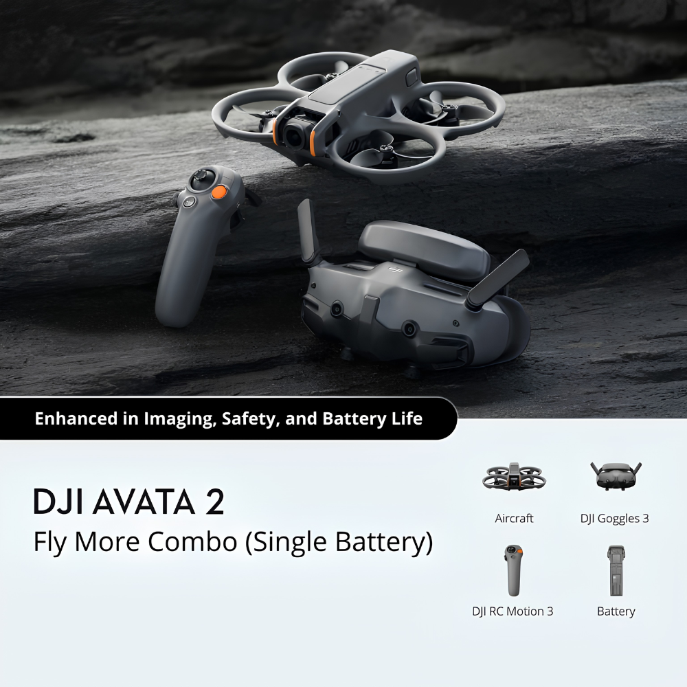 Flycam DJI Avata 2 Fly More Combo (Single Battery) Chính Hãng | Flycam ...