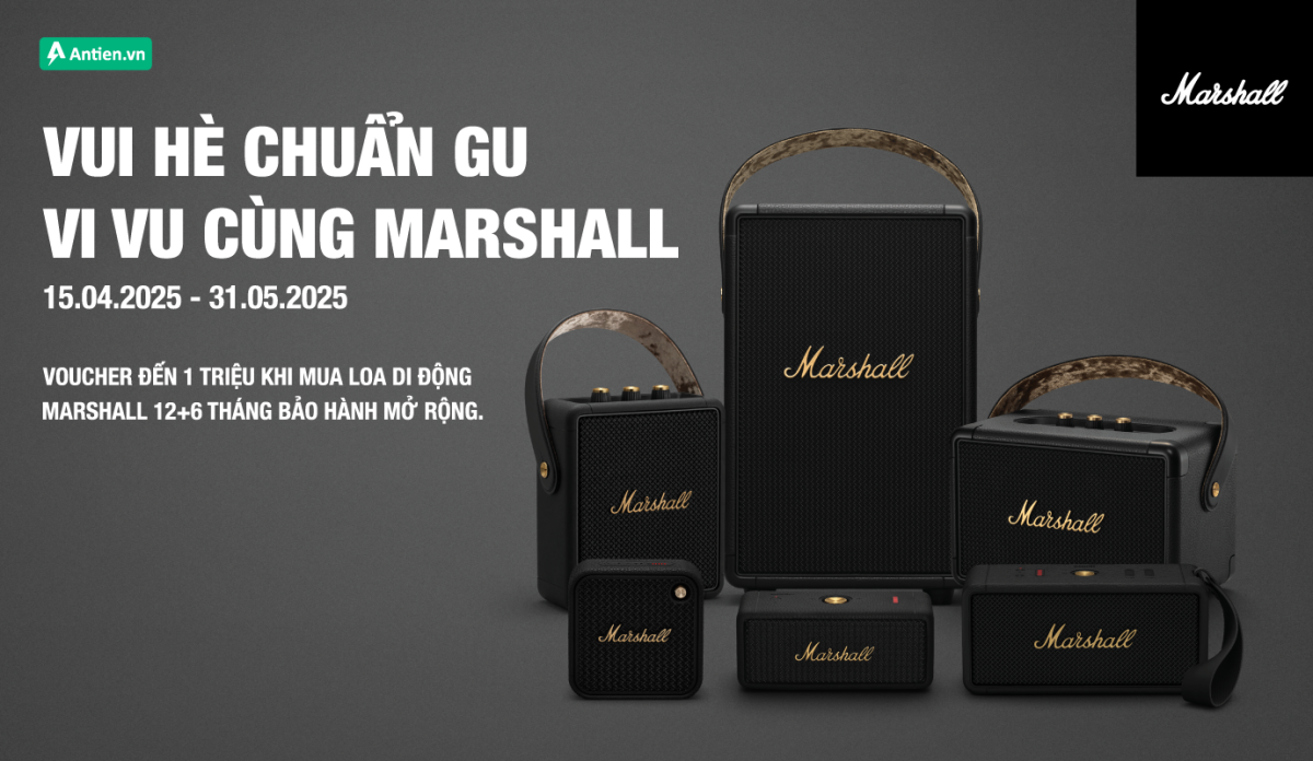 Vui hè chuẩn gu - Vi vu cùng Marshall | antien.vn